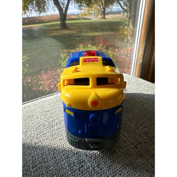 Fisher-Price | Toys | Fisherprice Geotrax Train Blue Pony Engine ...